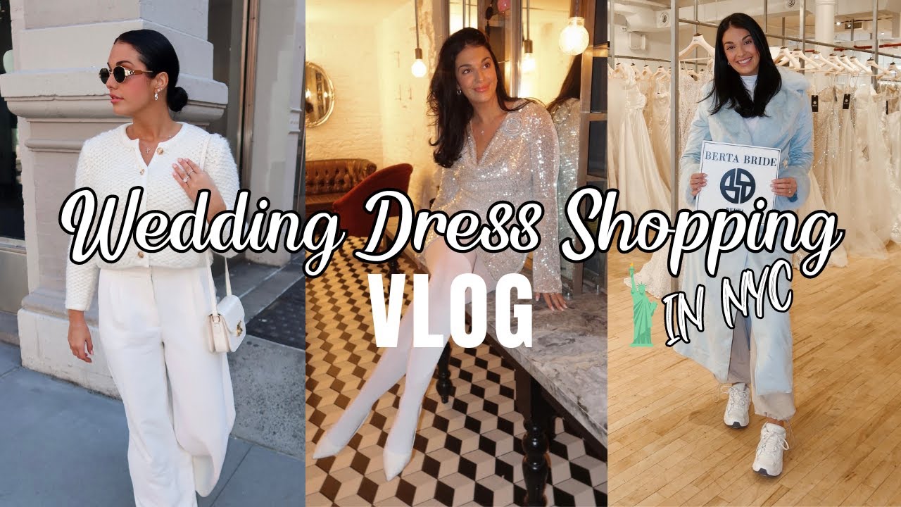 WEDDING DRESS SHOPPING IN NEW YORK CITY: I'm a Berta Bride! Kleinfeld Bridal, Wicked on Broadway.