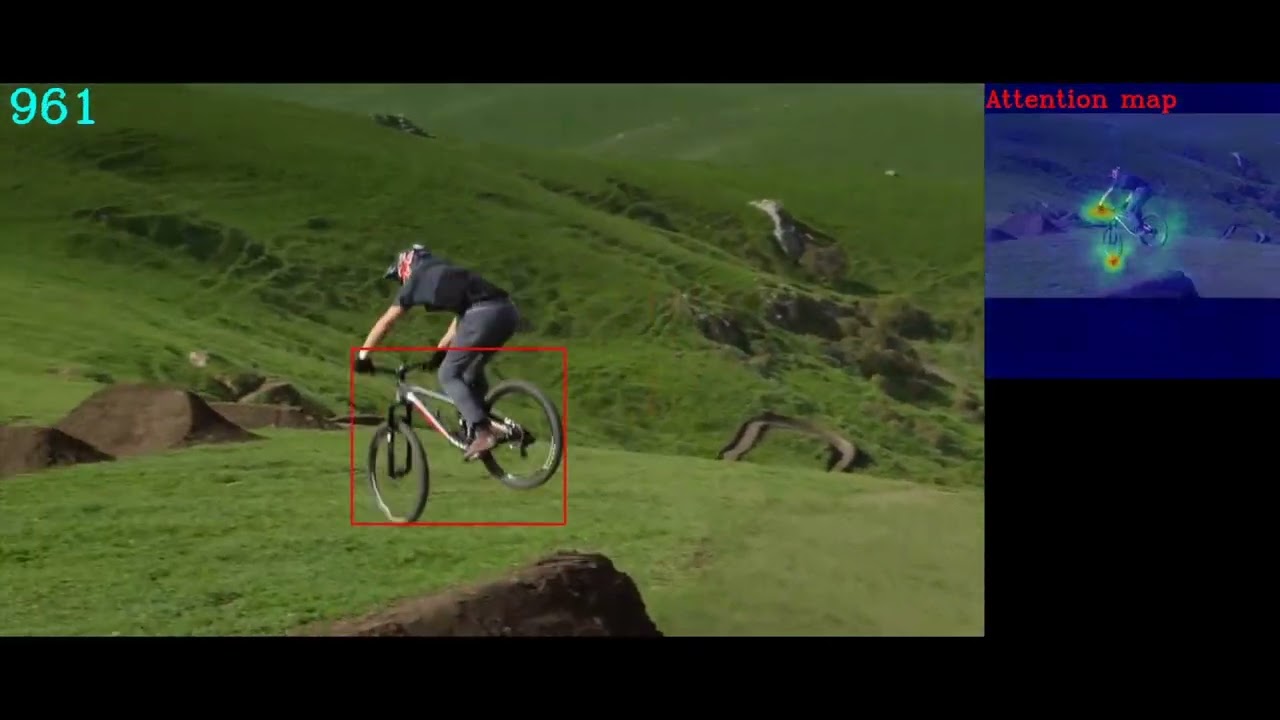 Unified spatio-temporal attention mixformer for visual object tracking