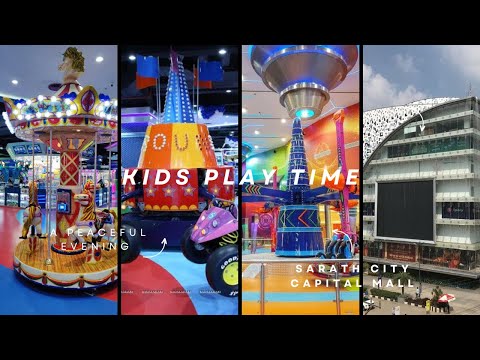 Sarath city capital mall hyderabad | Games zone | kids play time