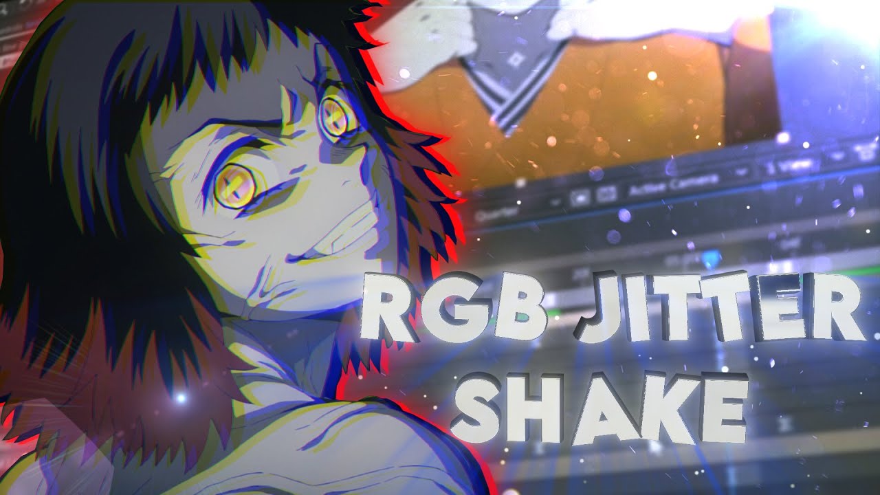 RGB Jitter Shake Tutorial After Effects | Advance Twitch shake tutorial