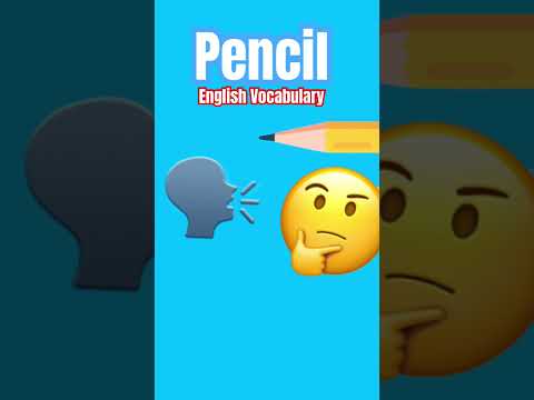 ✏️ What is a Pencil? What is a Nib? What is a Pencil Nib? Nib Meaning Pencil Pronunciation #nib #esl