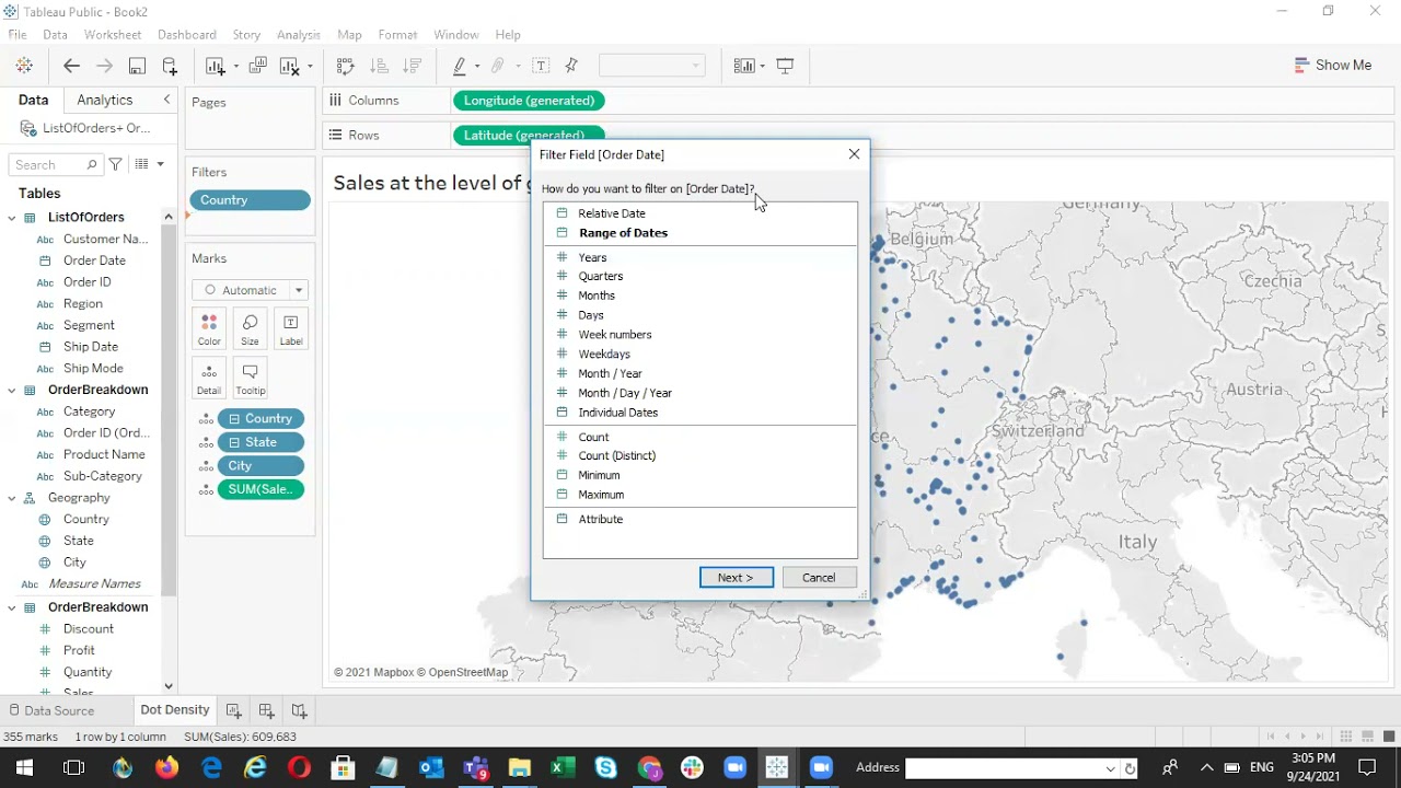 How to create Dot Density Map