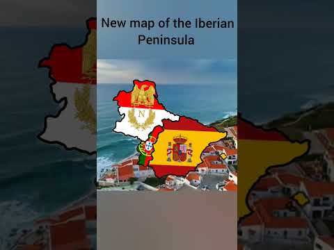 New map of the Iberian Peninsula