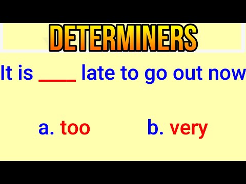 Practice Test: Determiners - 2 Video Lecture - Crash Course for Digital SAT