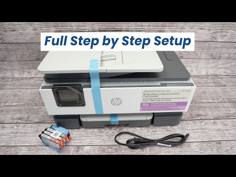 HP OfficeJet Pro 8135e: How to Setup Step by step for Beginners