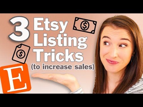 How to create Etsy listings that CONVERT ???? (3 tips to INCREASE ETSY SALES)