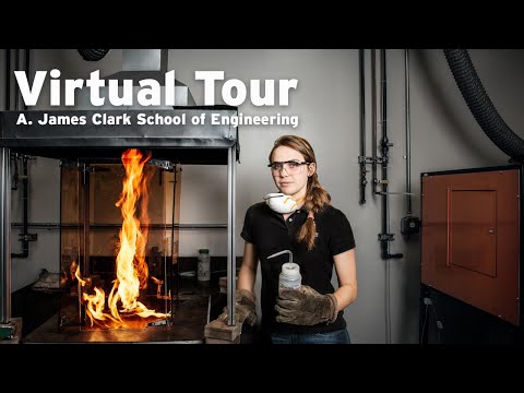 Virtual Tour of the A. James Clark School of Engineering, University of Maryland
