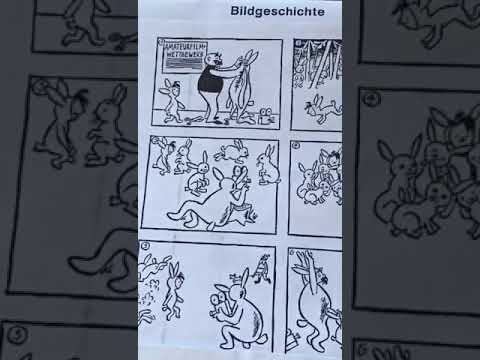 Eine Bildergeschichte zur Osterzeit schreiben
