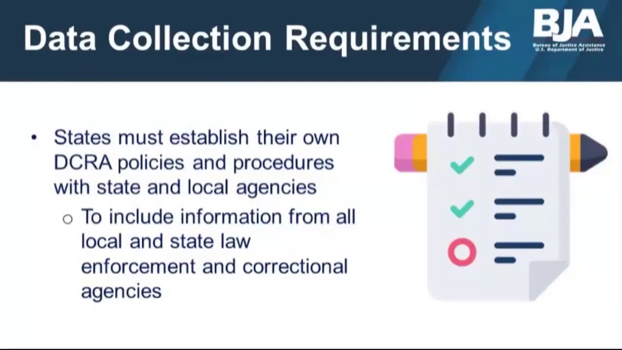 Death in Custody Reporting Act Performance Measures Training 2019