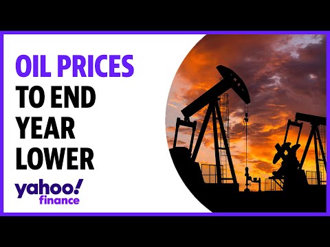 Oil heads for biggest annual drop since 2020