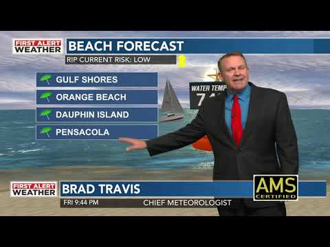 Weekend Forecast for the Southeast including Beach Weather