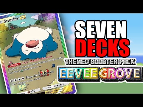 SEVEN Decks In Eevee Grove | Pokemon TCG Pocket