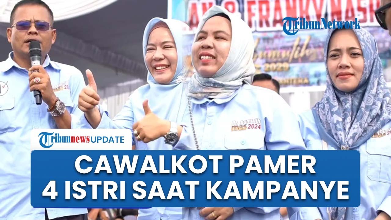 Profil H Arlan Calon Wali Kota Prabumulih yang Pamerkan 4 Istri saat Kampanye, Optimis Bantu Ibu ...