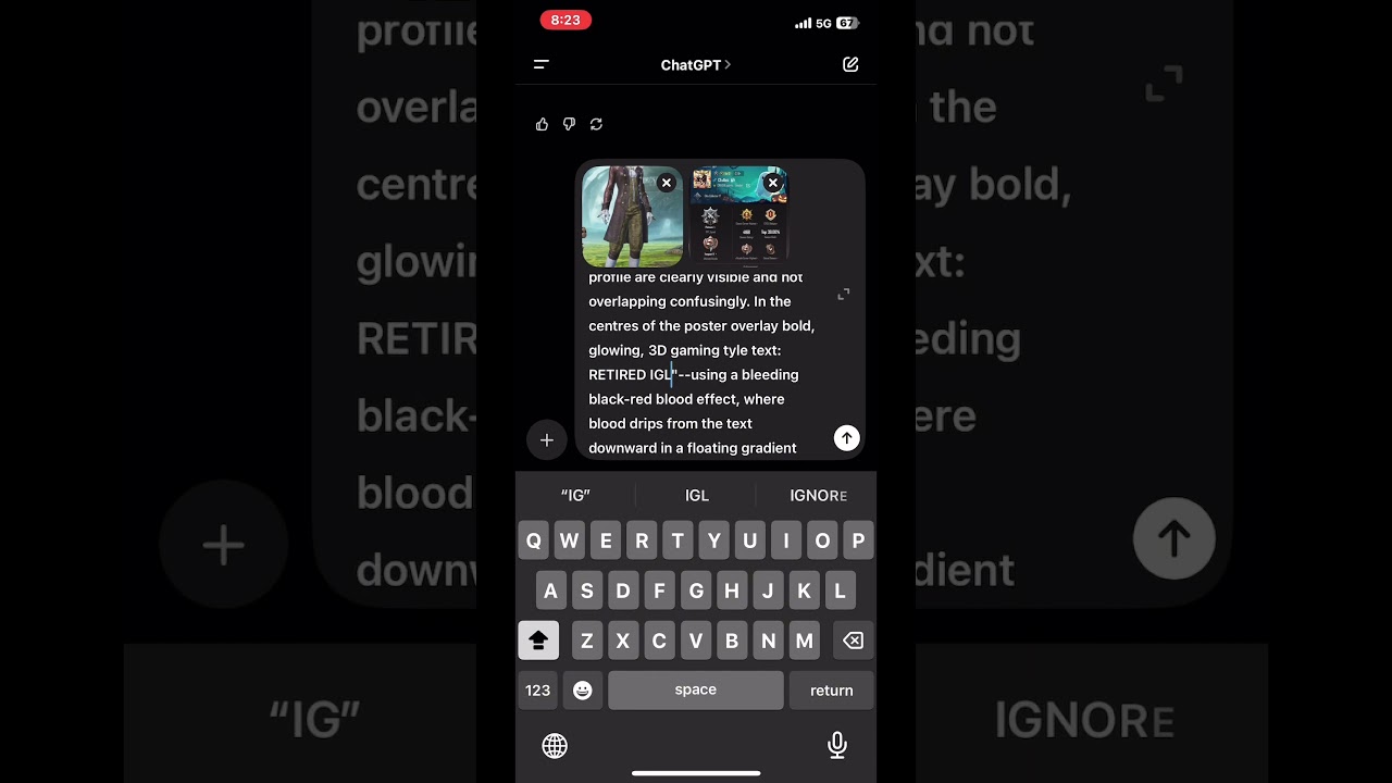 BGMI logo chat gpt #pubgmobile #bgmi #chatgpt #prompt