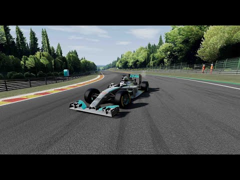 Beam.NG Drive+Automation self-made F1 2014 Mercedes Benz