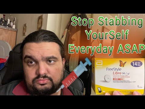 Stop Stabbing Yourself Everyday! Freestyle Libre Review Libre 2 Libre 3 Diabetes How To apply sensor