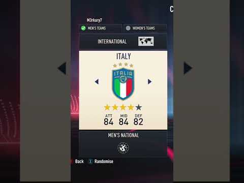 All countries in FIFA 23