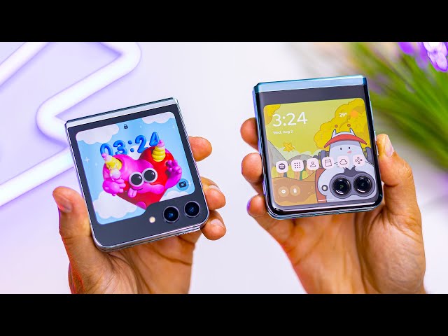 Samsung Galaxy Z Flip 5 vs Motorola Razr Plus (2023): which is the best ...