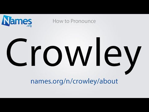 How to Pronounce Crowley