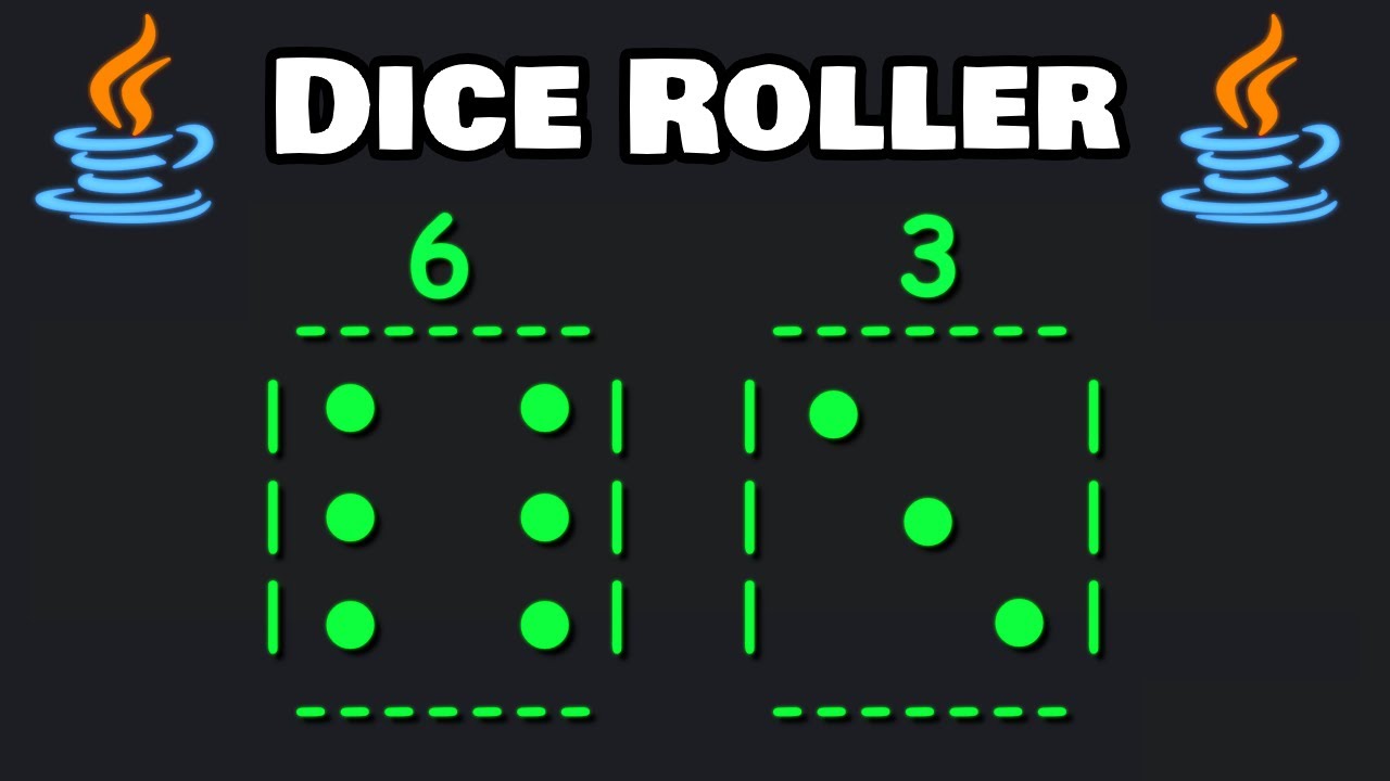 Code a dice roller program with Java! 🎲