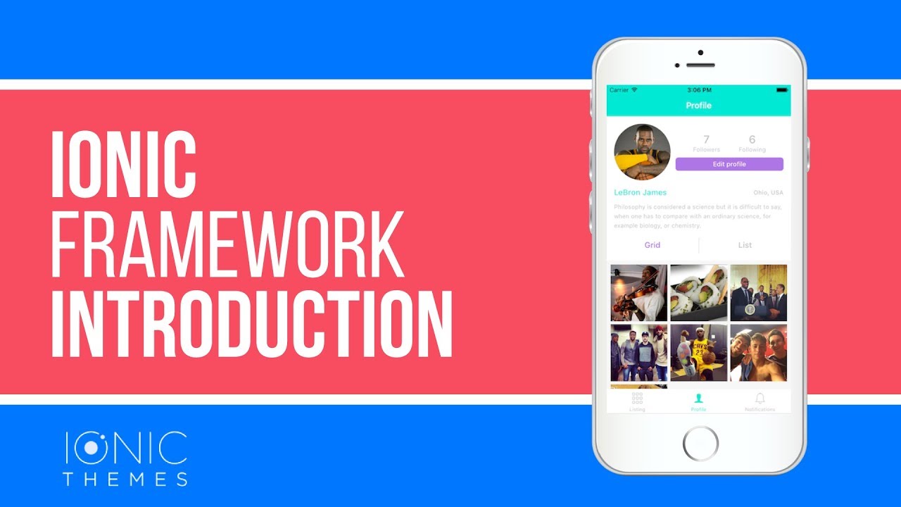 What is Ionic Framework and how to bootstrap your apps using Ionic Themes