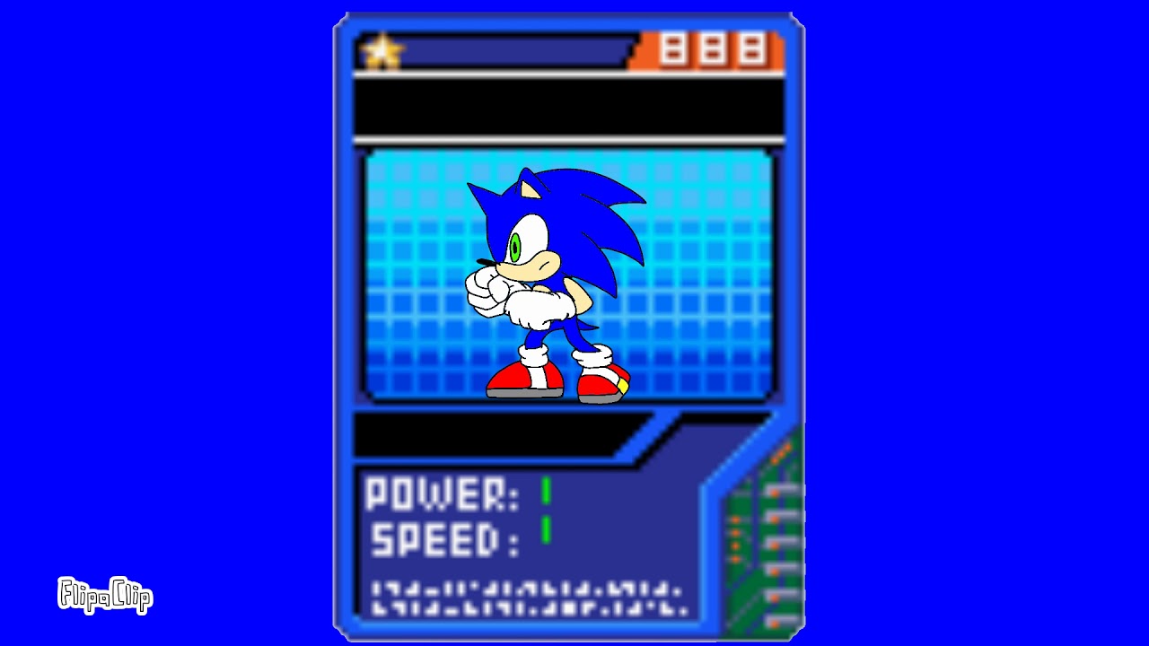 Sonic Battle Sonic Fighting Pose Reanimated  (Part 1)