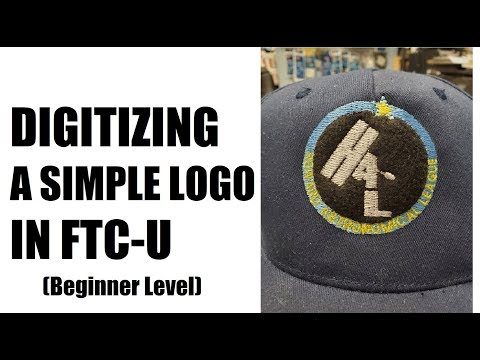 Logo Digitizing for Beginners in FTC-U
