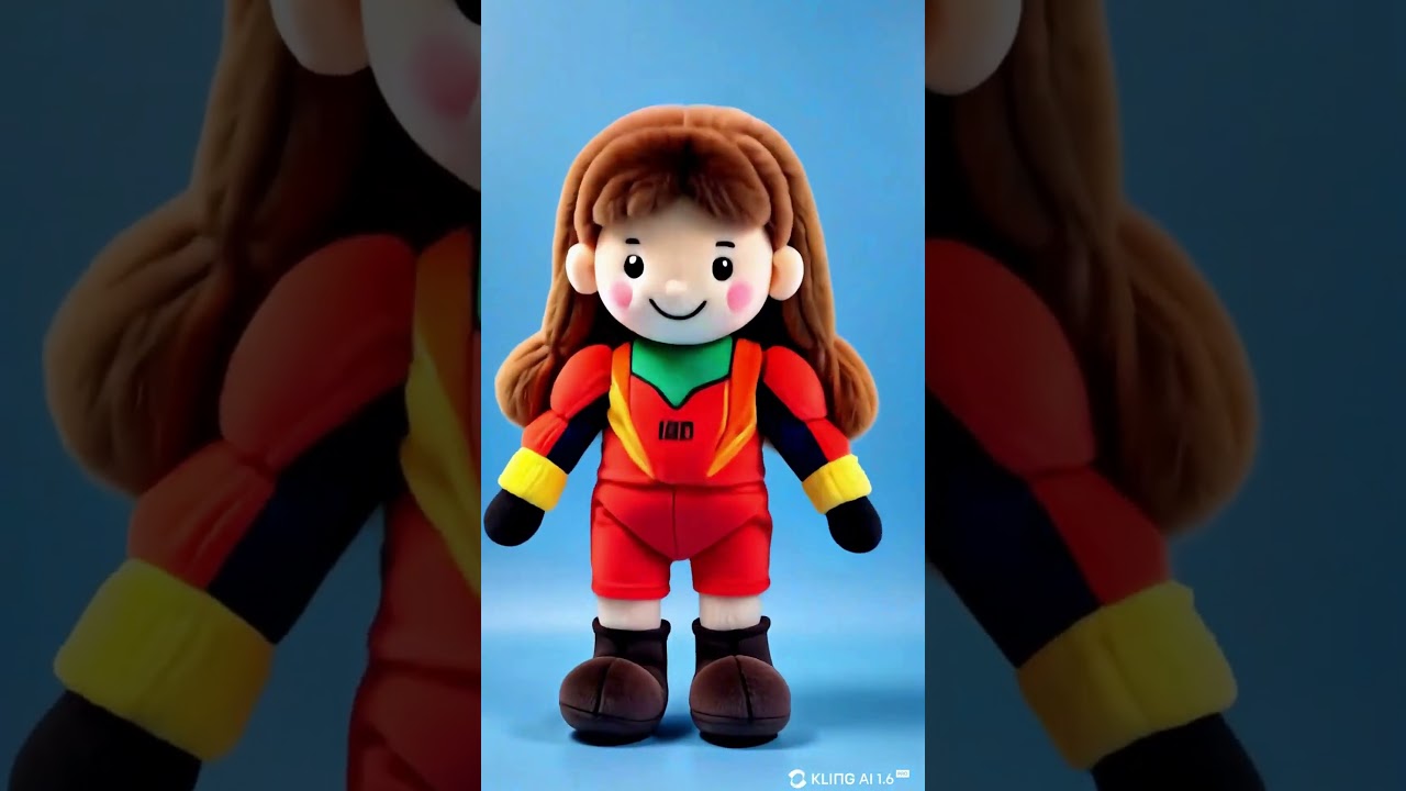 🧸 Asuka’s Soft Side – From Evangelion to Plush Doll! 💫