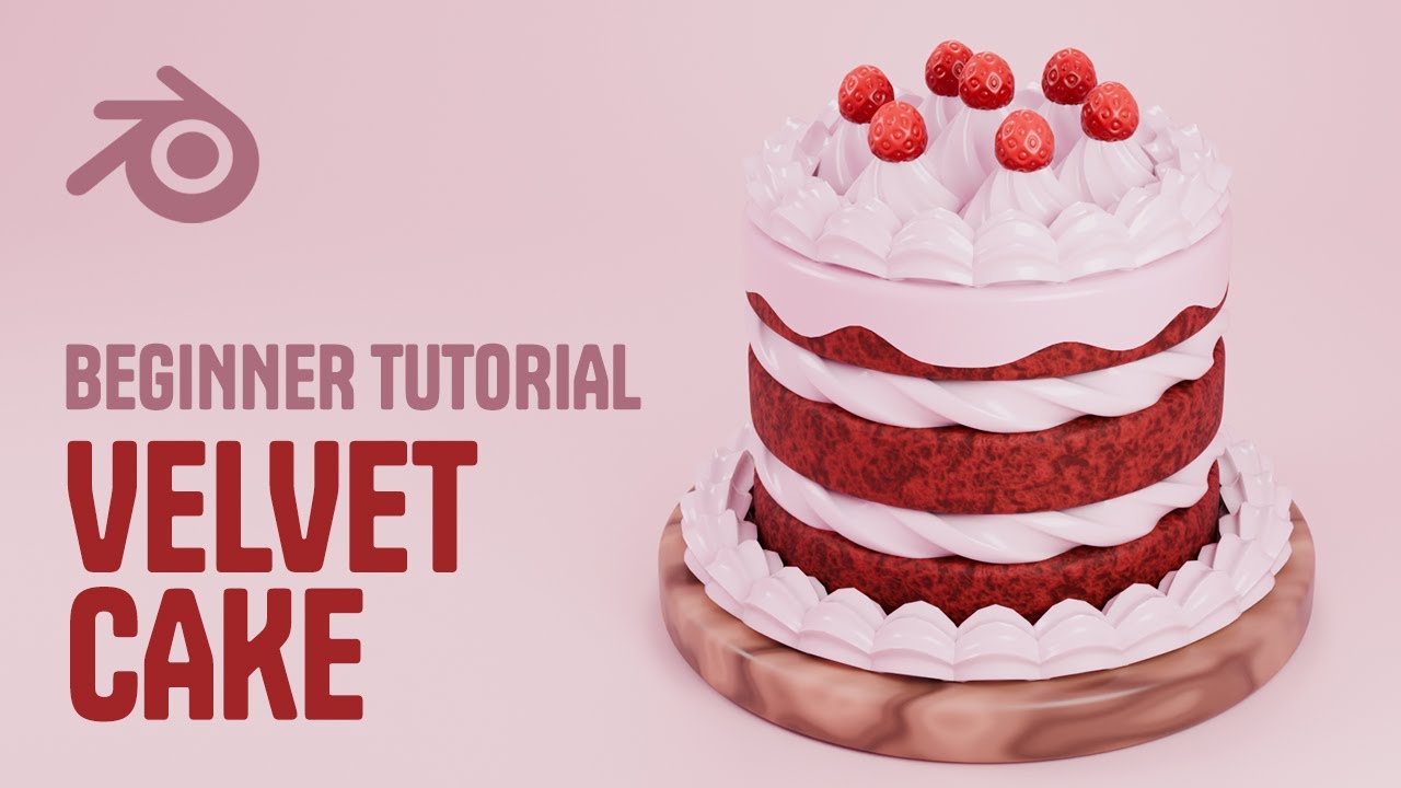 Model Your First Blender Cake – A Beginner-Friendly Tutorial