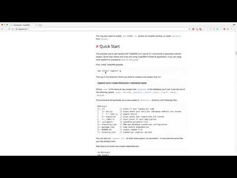 Learn How to setup Typeorm - Mind Luster