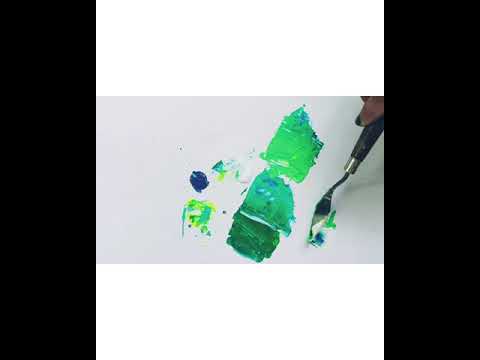 how to make different types of green colour πΏπποΈπ²π₯¦π©π’