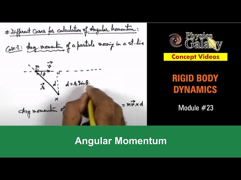 Class 11 Physics | Rigid Body Dynamics | #23 Angular Momentum | For JEE & NEET
