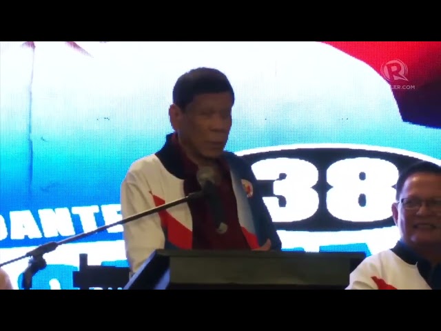Rice, jobs, safety: Rodrigo Duterte returns to national stage, blasts ...