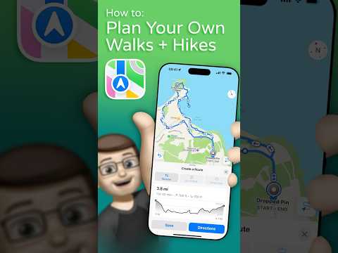 Create Walking Routes in Maps