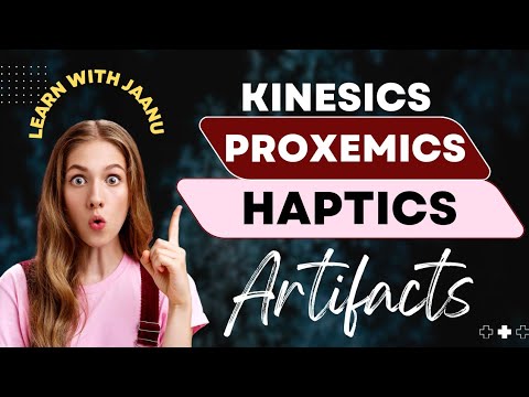 Kinesics, Proxemics, Haptics and Artifacts in Tamil #nonverbalcommunication