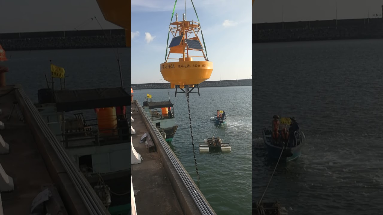 HNF3.0 monitoring buoy launching and working video
