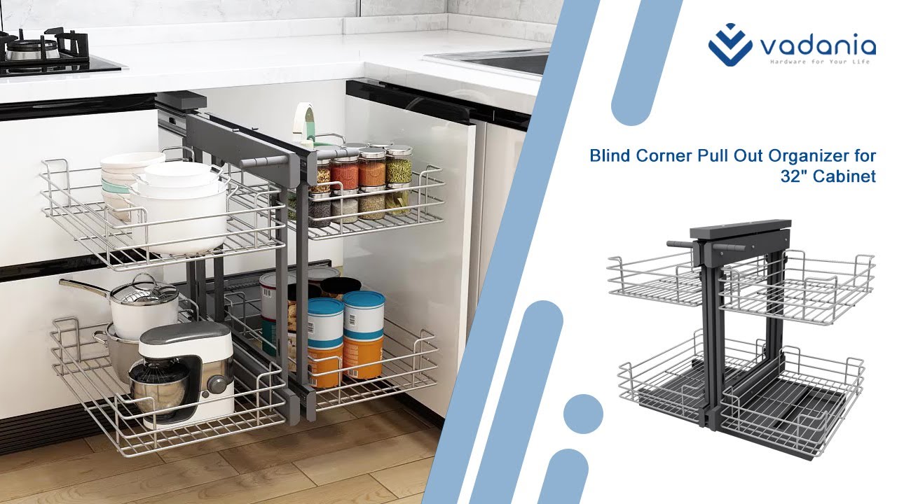 How to install VADANIA pull out organizer for 32
