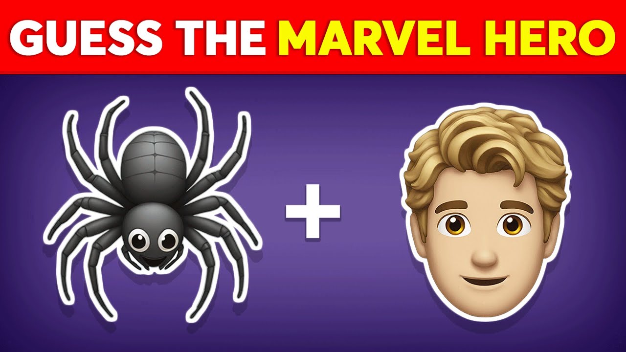 Guess The Marvel Character by Emoji? Monkey Quiz