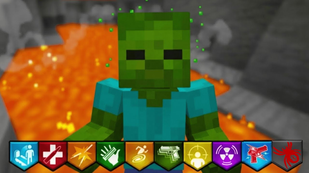 Minecraft Meets Call of Duty Zombies..