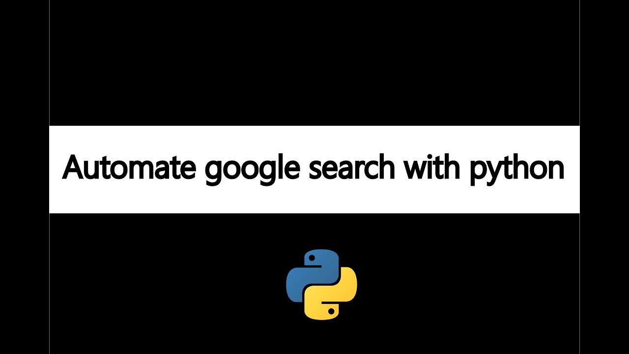 Automate Google Search Using Python & Selenium | (Speedcoding : Beginners)