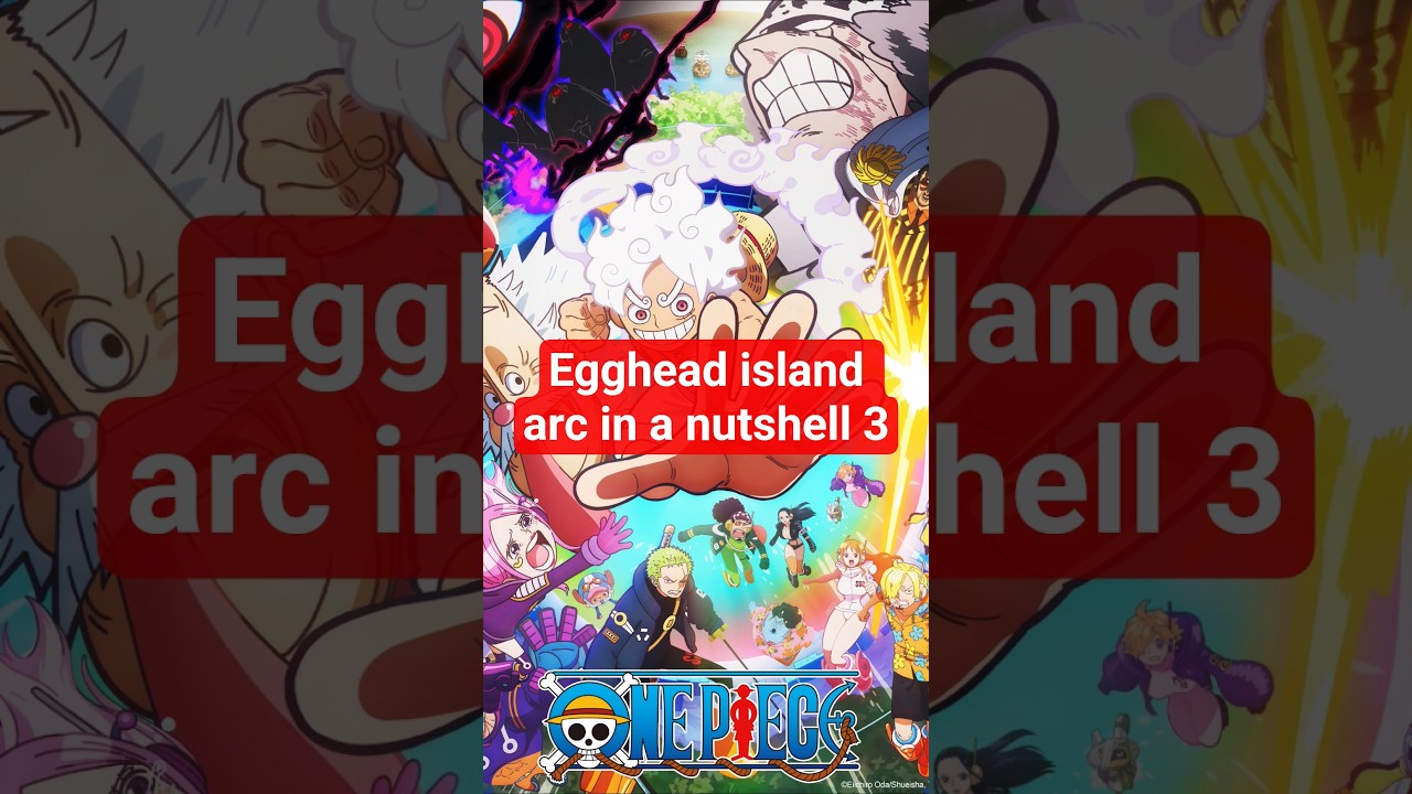 egghead arc in a nutshell 3 #animeinanutshell #anime #onepiece #egghead