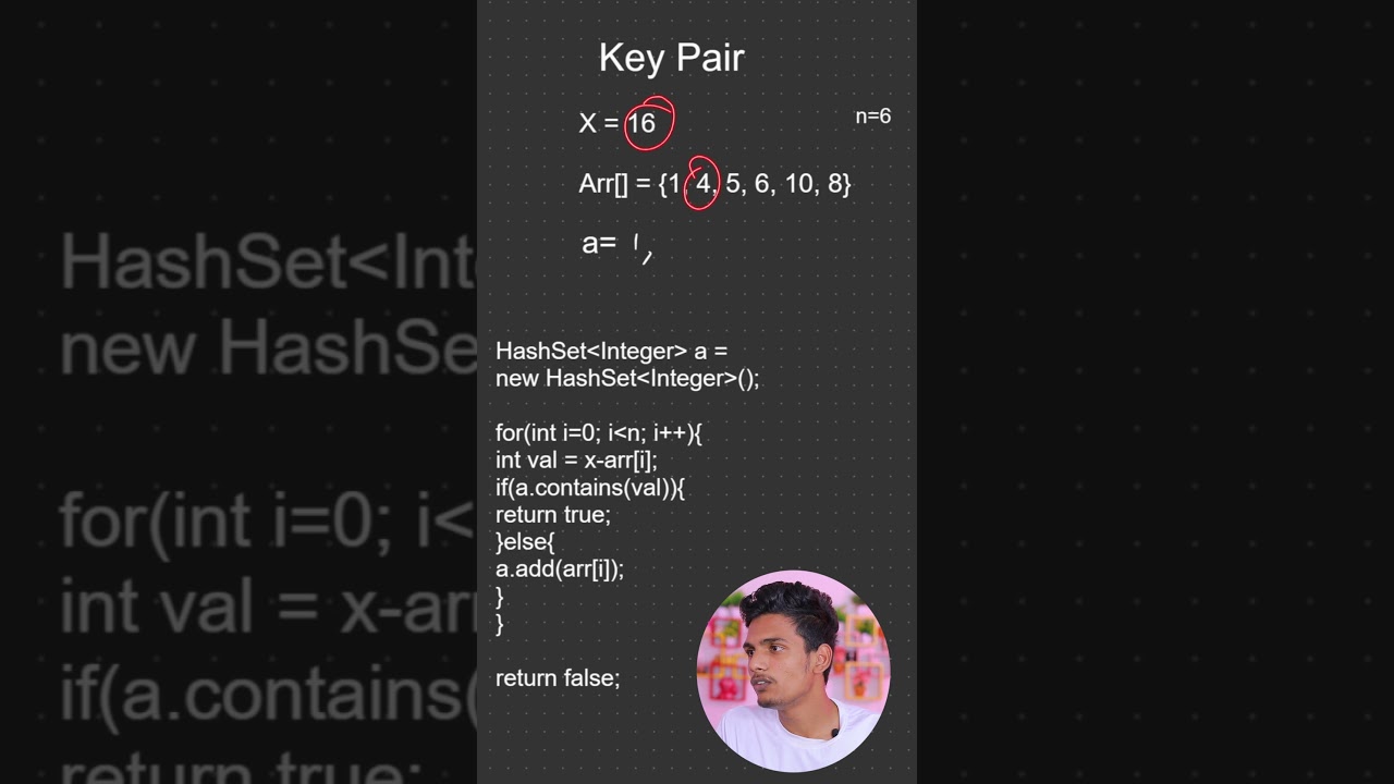 Day 19/100 Key Pair 💯 easy solution #programming #100daysofcode #coding
