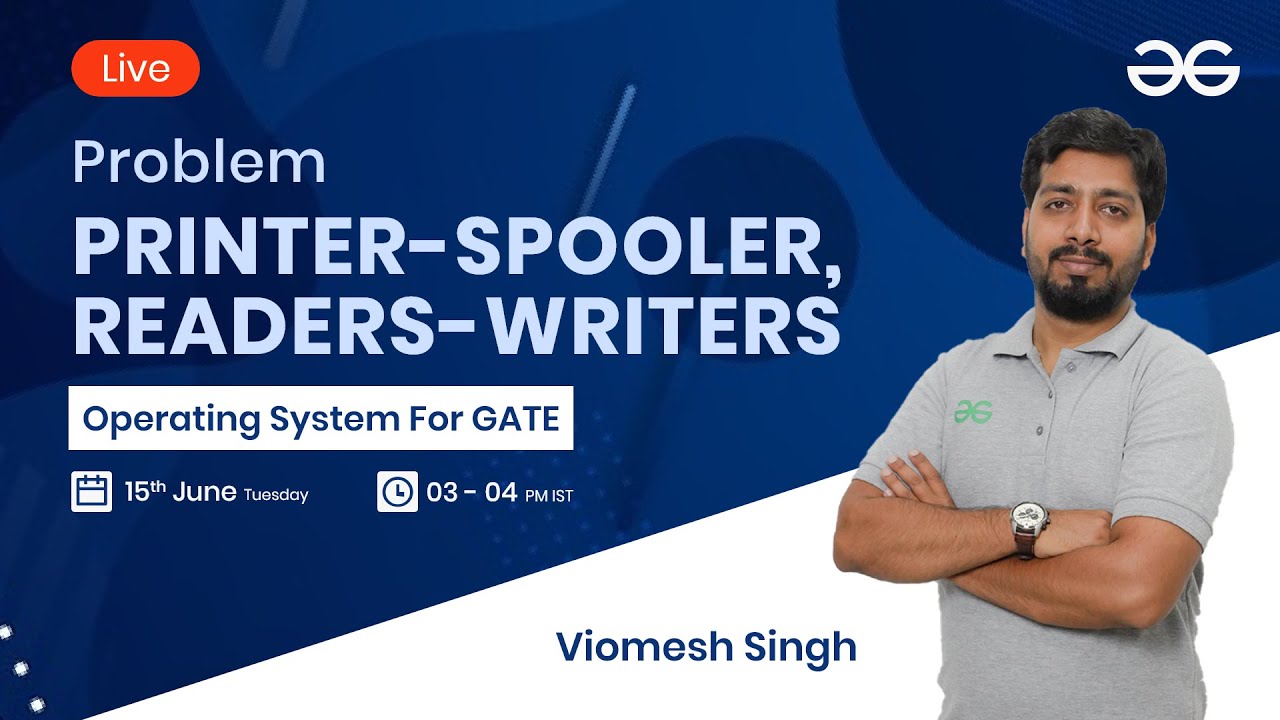 Printer-Spooler Problem & Readers-writers Problem  with Viomesh Singh