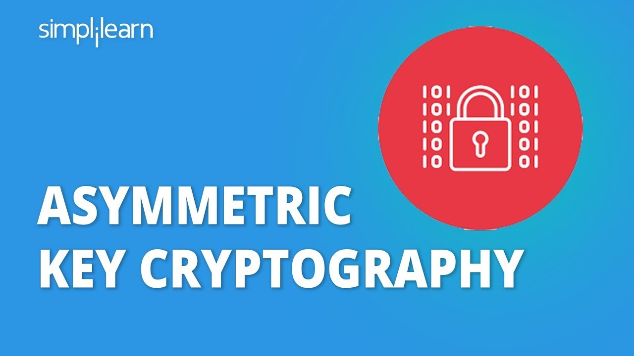Asymmetric Key Cryptography | RSA Encryption Algorithm | Asymmetric Encryption | Simplilearn