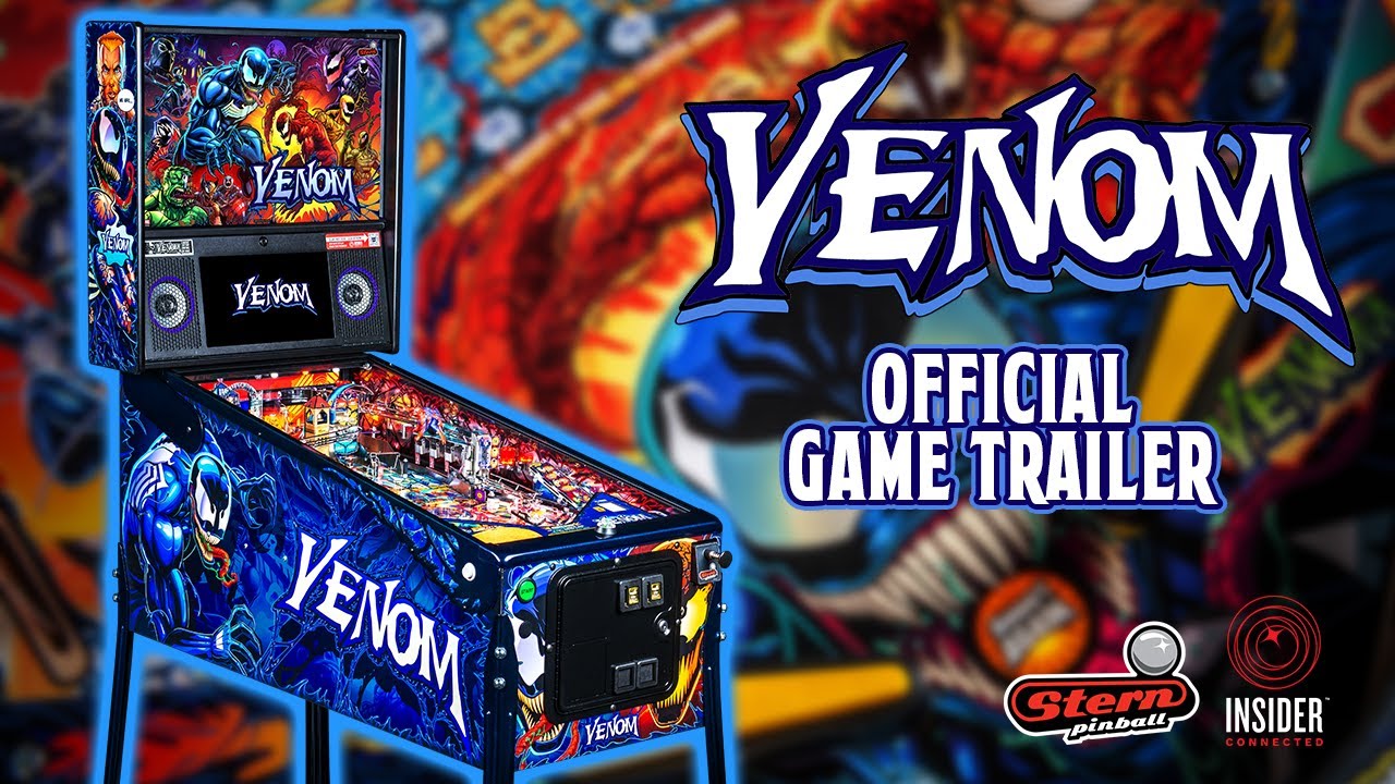 VENOM REVEALED – Welcome to Pinball News – First & Free