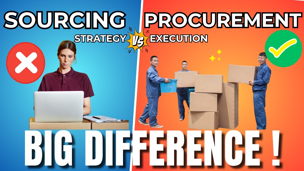Sourcing vs Procurement Explained | Key Differences in Supply Chain Management