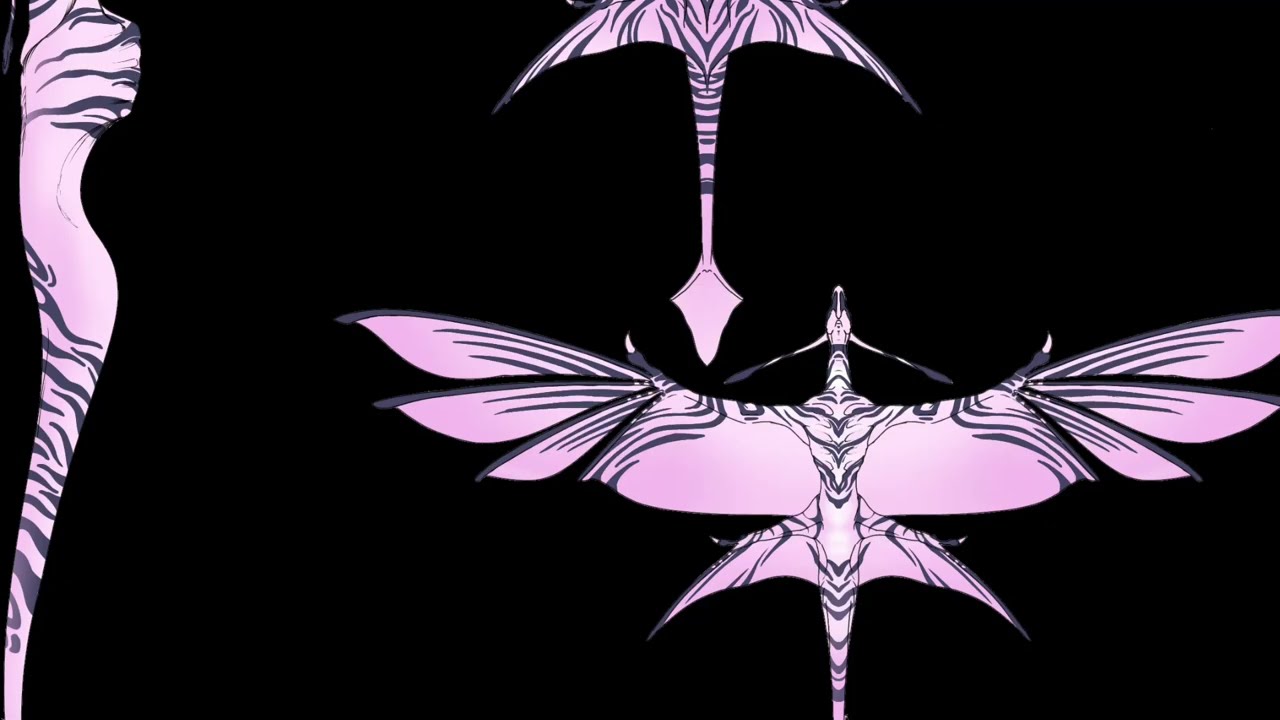 Ikran skins concept art by rat and knife concept by dragon and modeled by wxlf