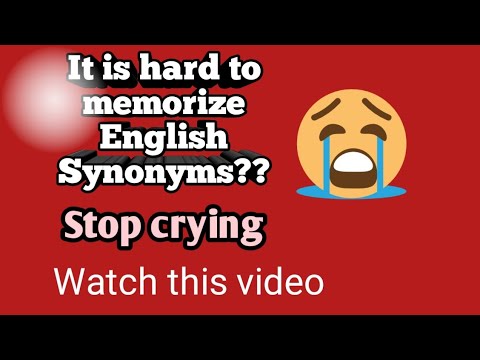 English Synonyms /English word meaning in bengali /synonyms in English