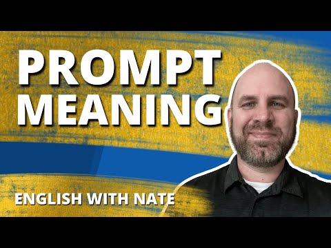 Prompt Definition (English with Nate)