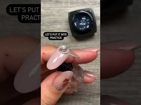 Embedding Crystals 101 #paolaponcenails #independentnailtech